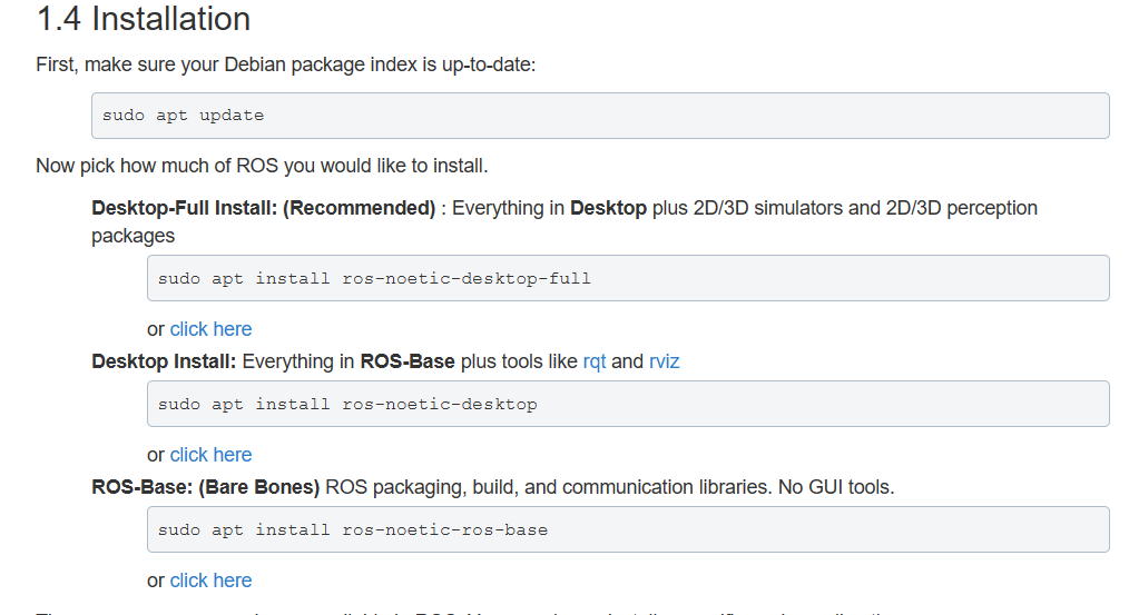 Ubuntu_20_04_ROS1安装 | Duruofu's 个人测试